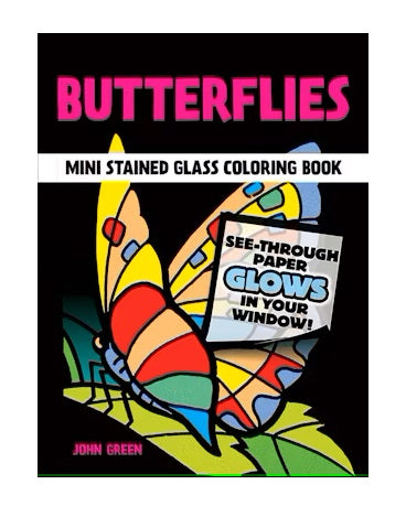 coloring book stained glass