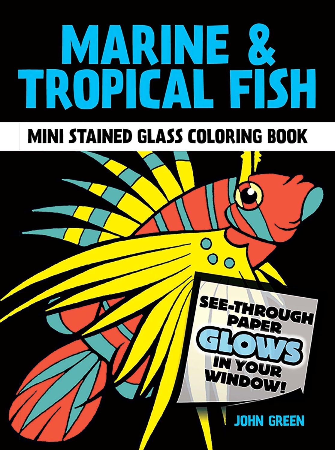 how to color stained glass coloring book