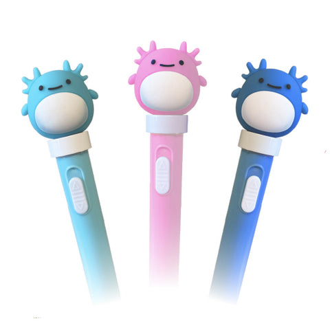 Axolotl Spinning LED Pen Assorted – www.shoptherocket.com