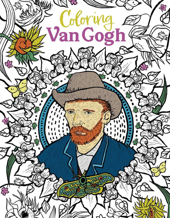 Coloring Van Gogh Coloring Book – www.shoptherocket.com