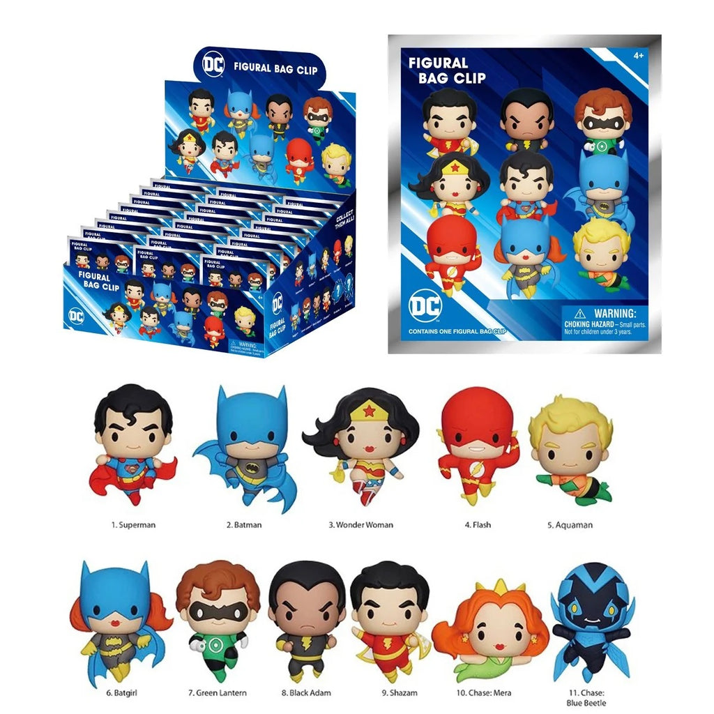 DC Classic Figural Bag Clip – www.shoptherocket.com