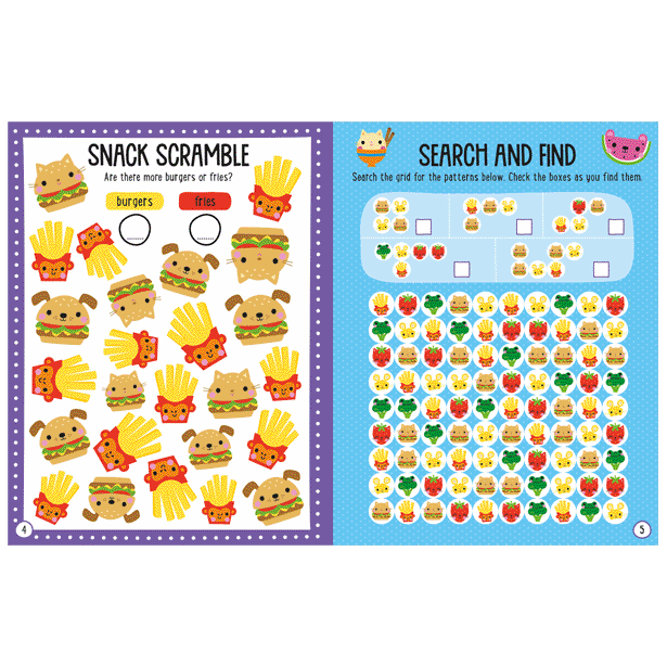 Foodie Cuties Balloon Sticker Activity Book – www.shoptherocket.com