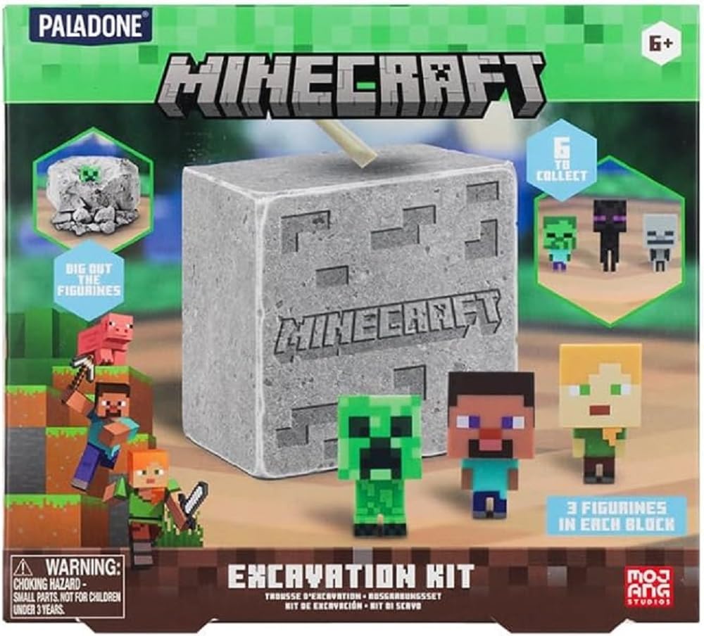 Minecraft Excavation Kit – www.shoptherocket.com