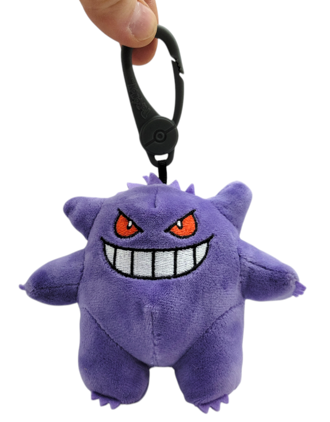 Pokemon Clip-On Plush 3.5" Gengar – www.shoptherocket.com