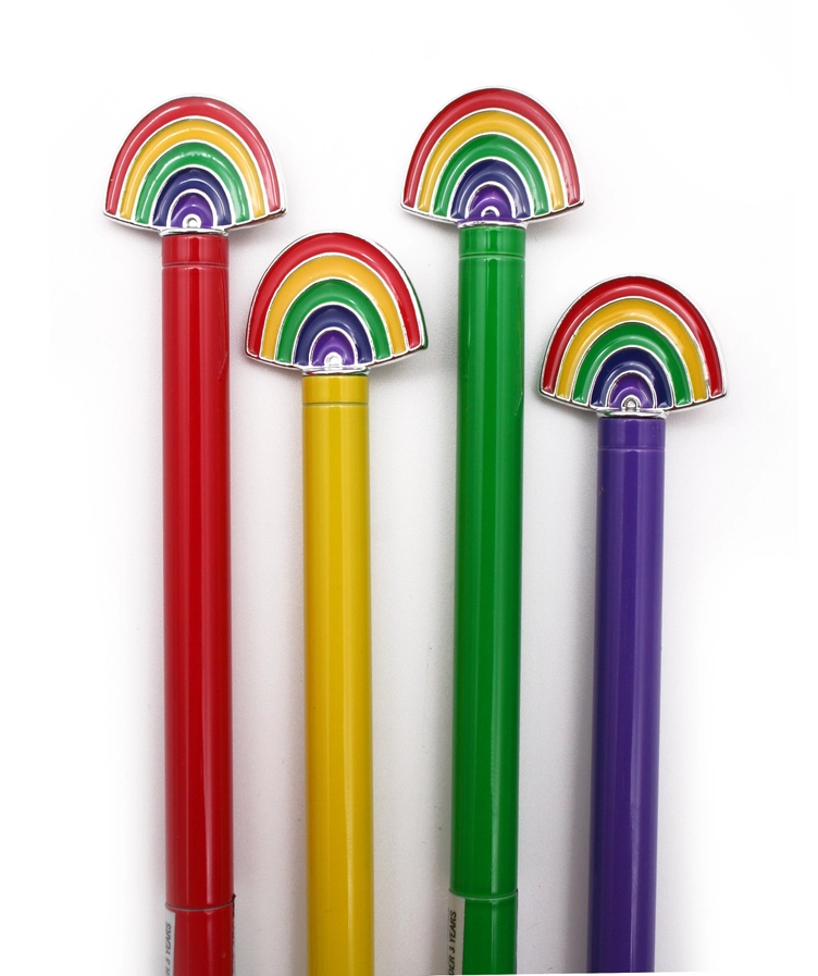 Rainbow Metal Pen Green – www.shoptherocket.com