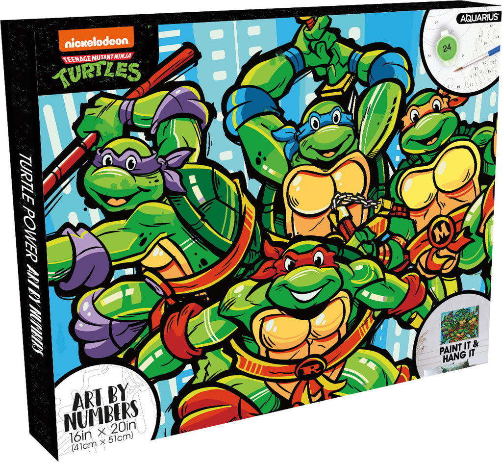 Teenage Mutant Ninja Turtles Art by Numbers – www.shoptherocket.com