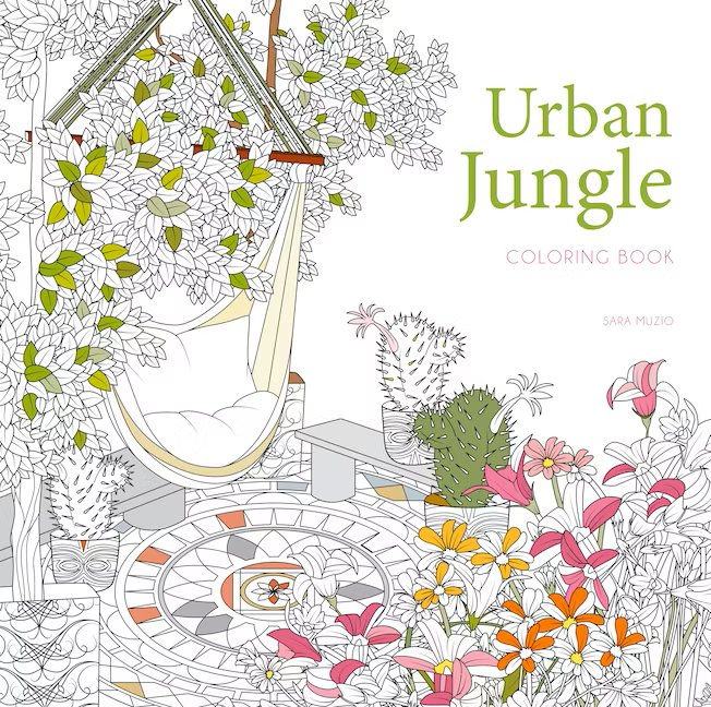 Urban Jungle Coloring Book – www.shoptherocket.com