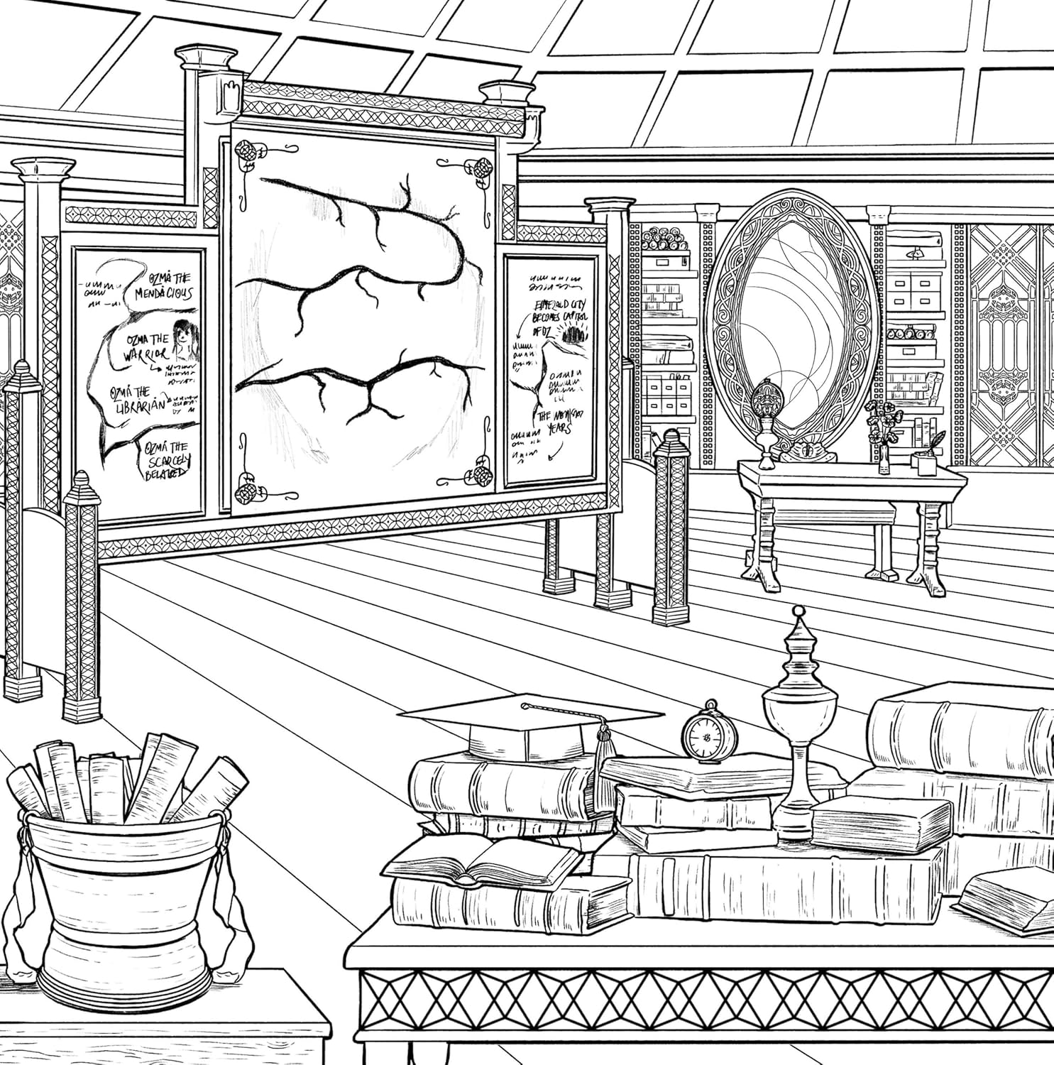 laundry coloring book