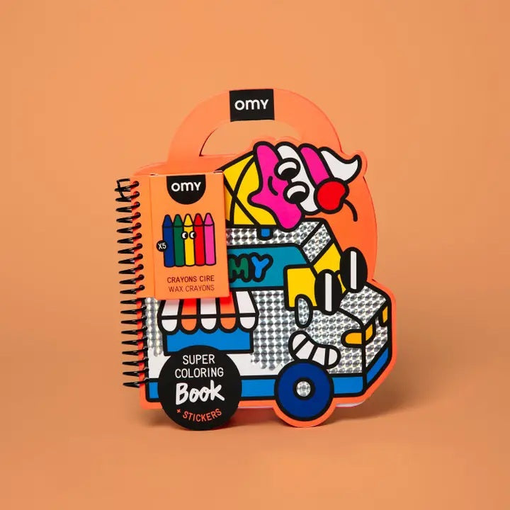 Yummy Super Coloring & Sticker Book Set – www.shoptherocket.com