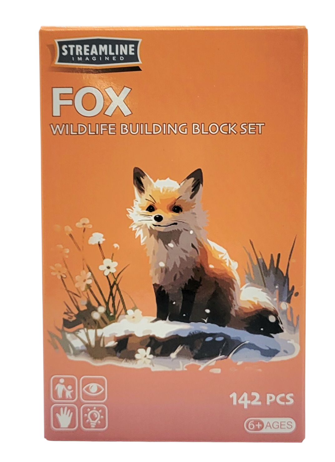 Wildlife Building Block Set Fox – www.shoptherocket.com