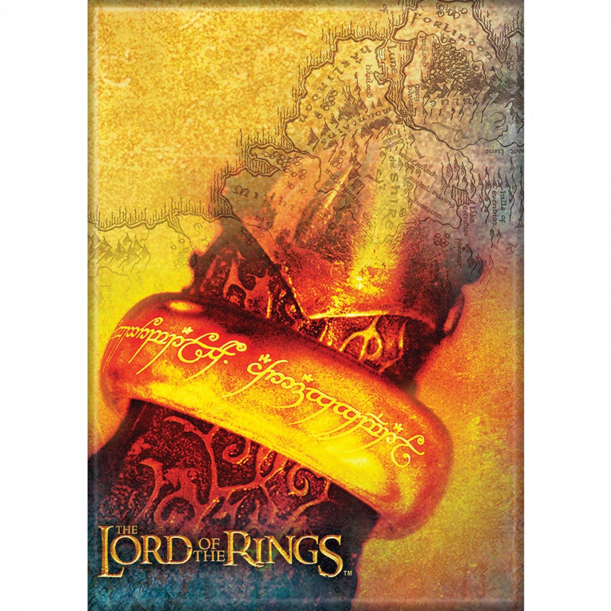 MAGNET Lord Of The Rings Sauron Finger One Ring – www.shoptherocket.com