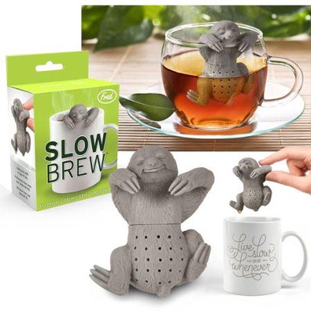 Slow Brew Sloth Tea Infuser – www.shoptherocket.com