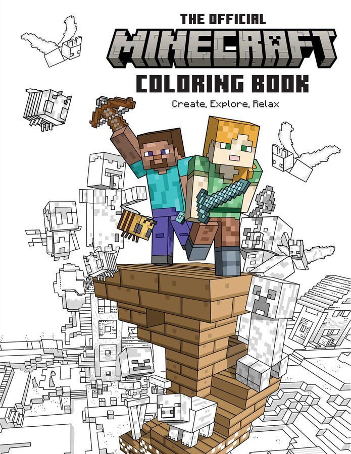 Minecraft Pokemon Coloring Pages