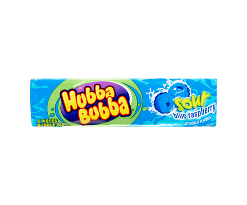Hubba Bubba Sour Blue Raspberry – www.shoptherocket.com